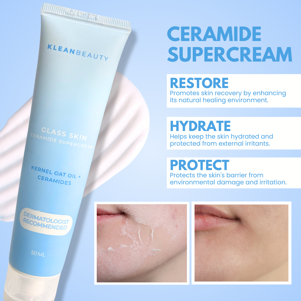 Barrier Boost Duo – Ceramide Cream & HA Serum – Klean Beauty - Korean ...