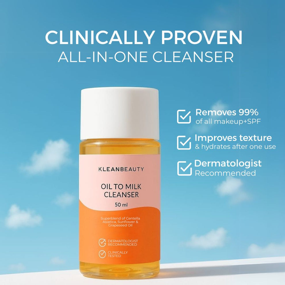 Double Cleansing Duo – Oil & Gel Cleanser – Klean Beauty - Korean Glass ...